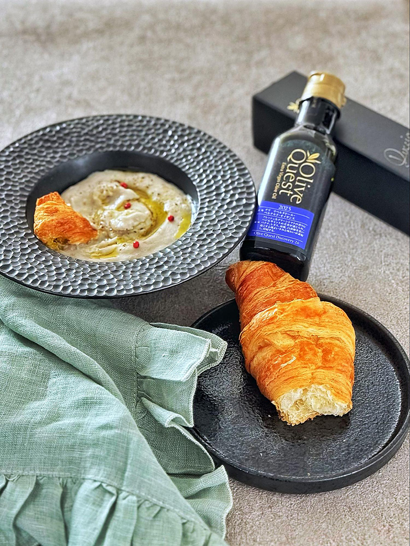 オリーブオイルを使ったカラダ喜ぶさといものディップ | オリーブノート公式 - カラダに美味しい、オイルのノート